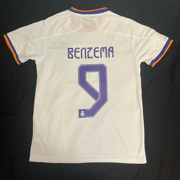 adidas | Shirts | Benzema 9 Real Madrid 222022 Home Soccer Jersey Ucl ...